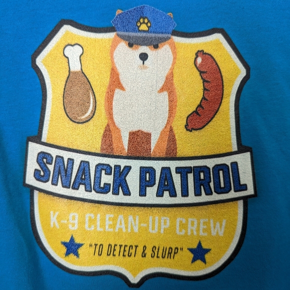 Next Level Apparel | Tops | Nwot Shiba Inu Snack Patrol Tshirt | Poshmark